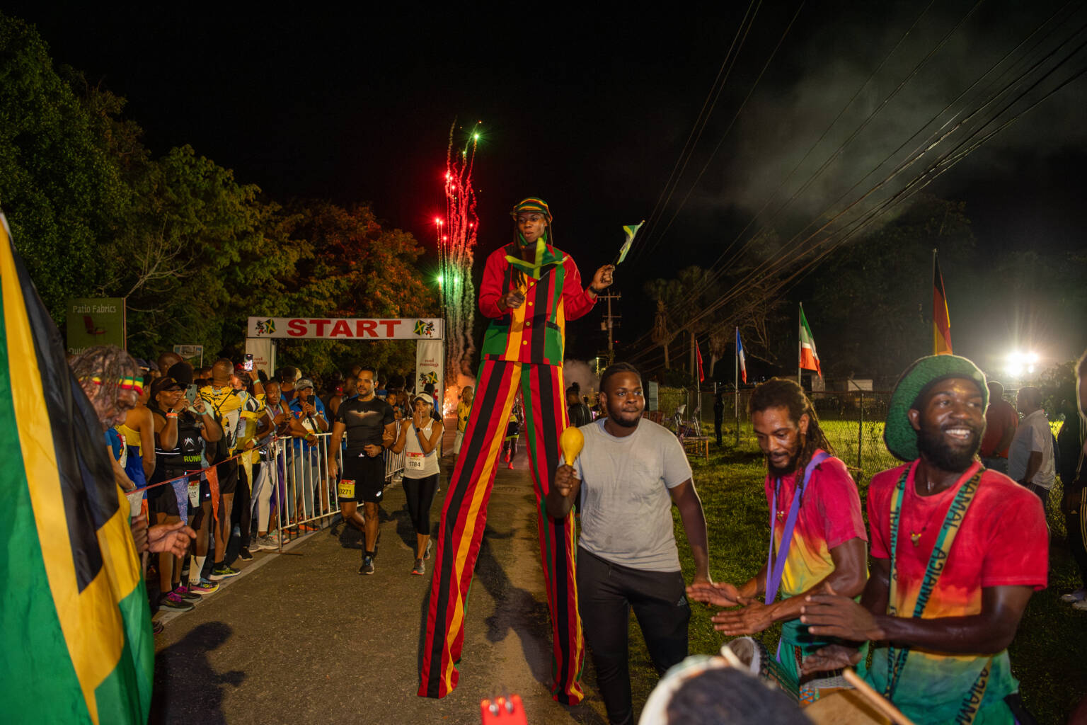 Before the Race Starts – Reggae Marathon